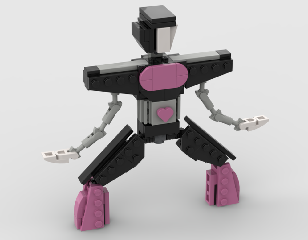 LEGO MOC Mettaton EX by 10carrotdogo | Rebrickable - Build with LEGO