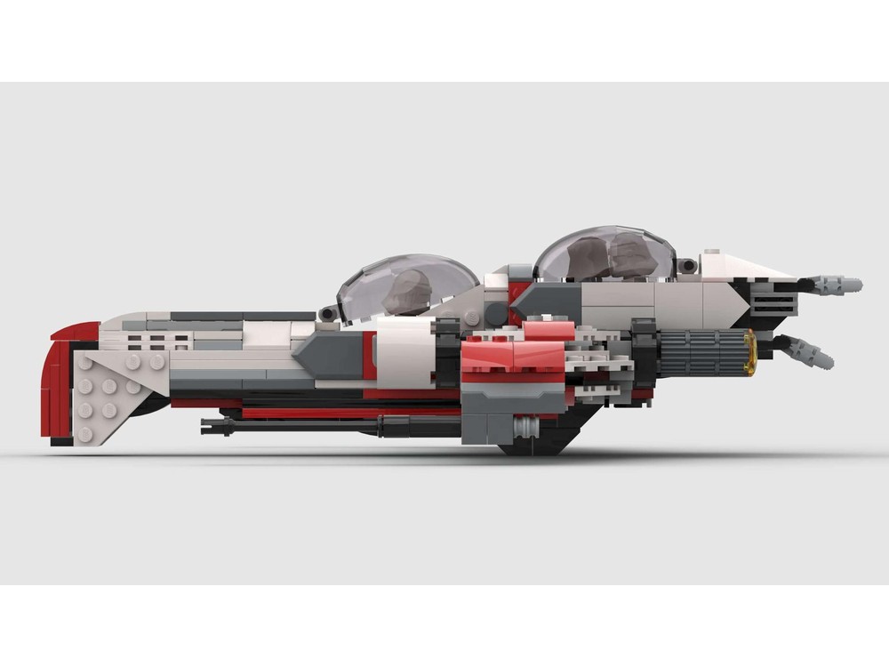 Lego Moc Arc 170 Starfighter Alternate Build Of 2 X 75388 Bobs