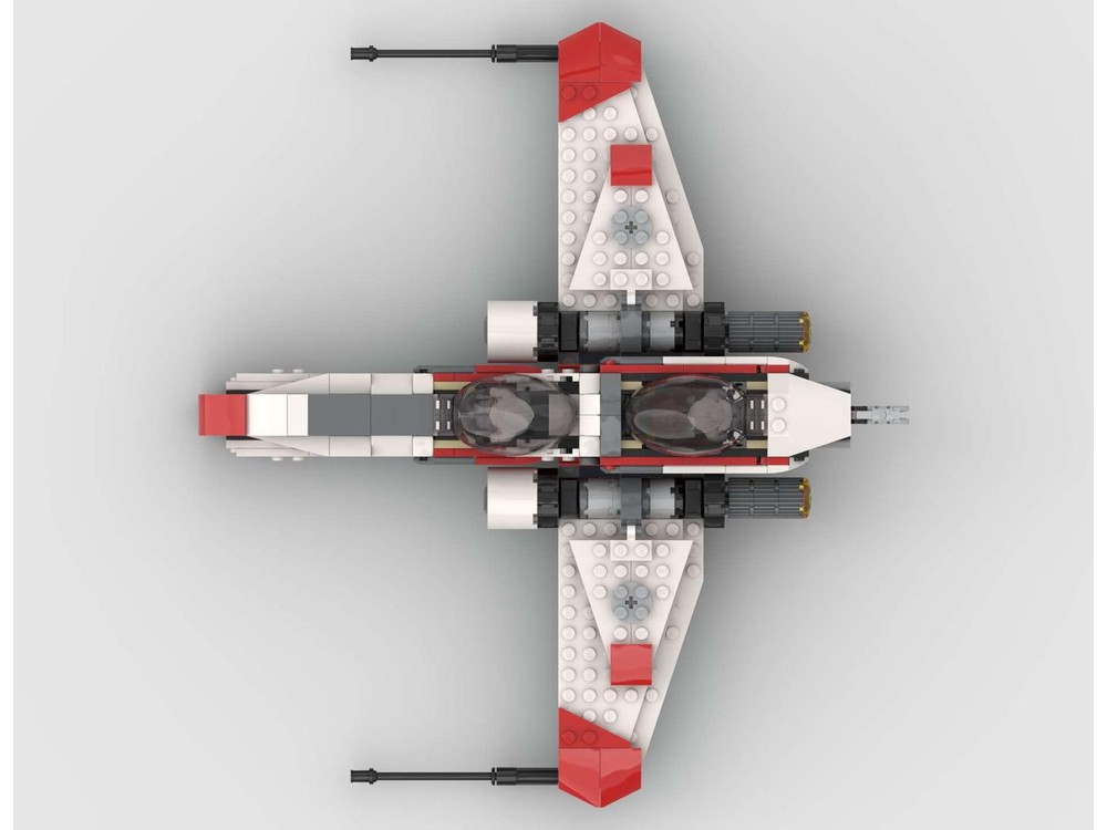 Lego Moc Arc 170 Starfighter Alternate Build Of 2 X 75388 Bobs