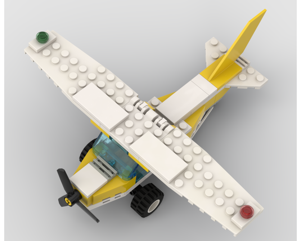 LEGO MOC Bush plane by Aldebaraane | Rebrickable - Build with LEGO