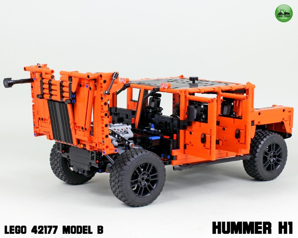 Lego Moc 42177 Hummer H1 By Erictrax Rebrickable Build With Lego