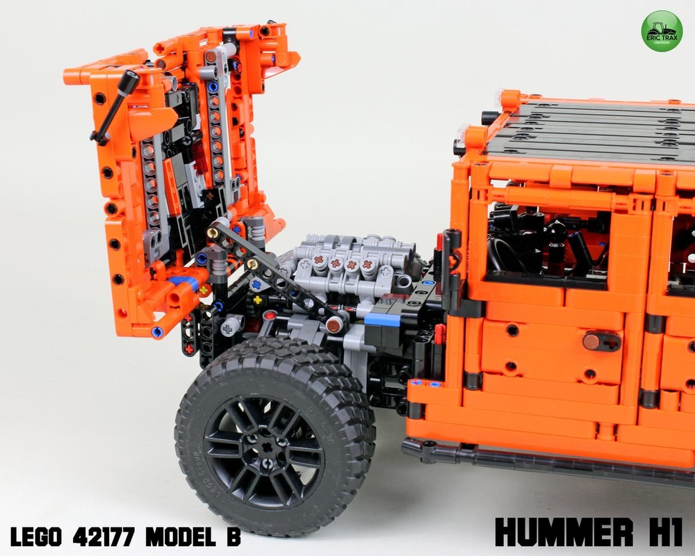Lego Moc 42177 Hummer H1 By Erictrax Rebrickable Build With Lego