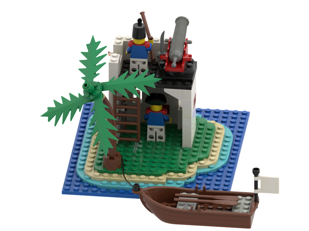 LEGO MOC Eldorado Sentry Island by FReaKaNDeLL | Rebrickable - Build ...