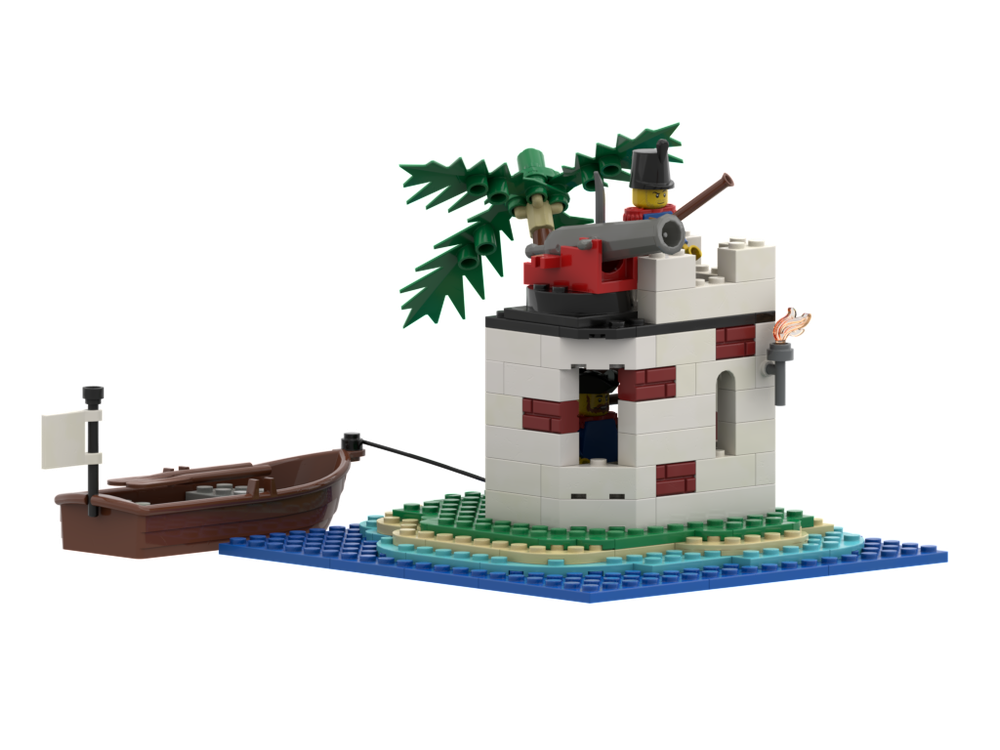 LEGO MOC Eldorado Sentry Island by FReaKaNDeLL | Rebrickable - Build ...