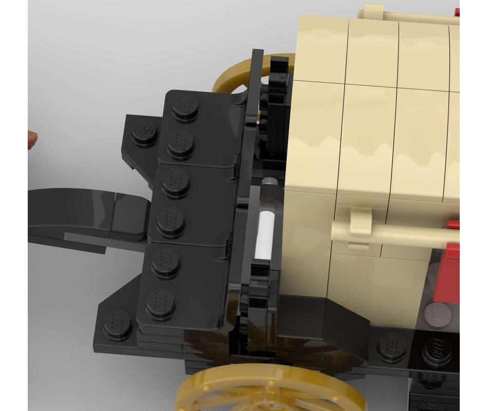 LEGO MOC Roman Travelling Carriage by Tarant57 | Rebrickable - Build ...