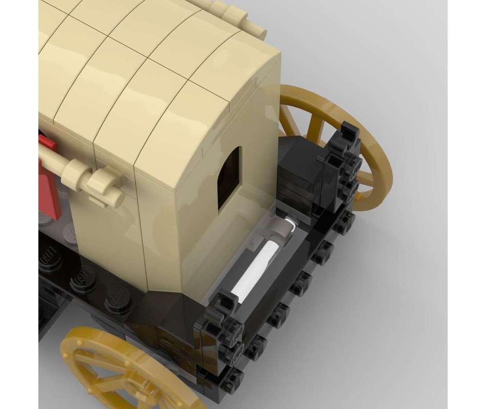 LEGO MOC Roman Travelling Carriage by Tarant57 | Rebrickable - Build ...