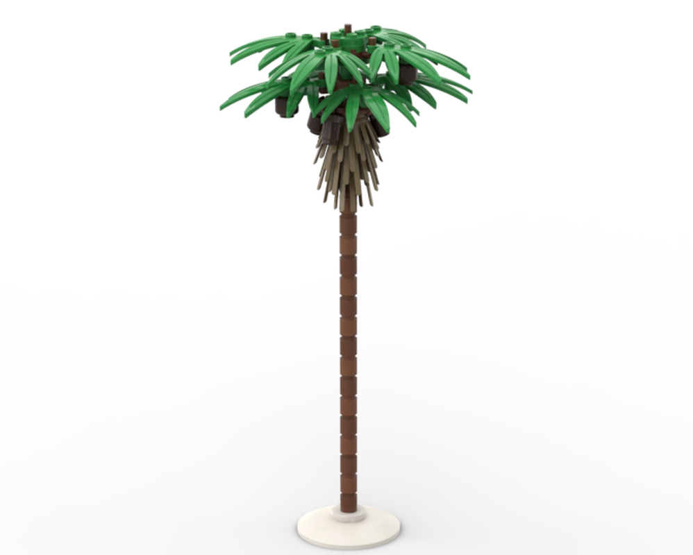 LEGO MOC Palm Tree by BasicBuilder23 | Rebrickable - Build with LEGO