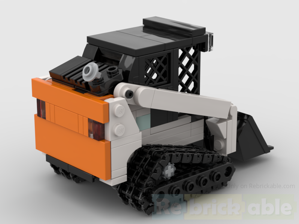 LEGO MOC Bobcat T450 Skid Steer by LegoForBlockheads | Rebrickable - Build with LEGO