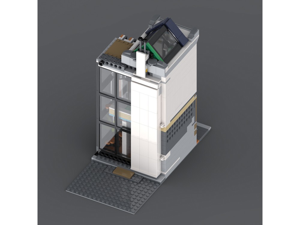 LEGO MOC Vinyl Store by BrickAtive | Rebrickable - Build with LEGO