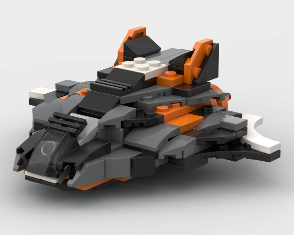 LEGO MOC 75892 Spaceship (with stand) by AlterBrickDesign | Rebrickable ...
