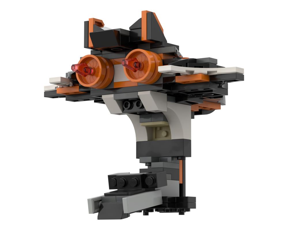 LEGO MOC 75892 Spaceship (with stand) by AlterBrickDesign | Rebrickable ...