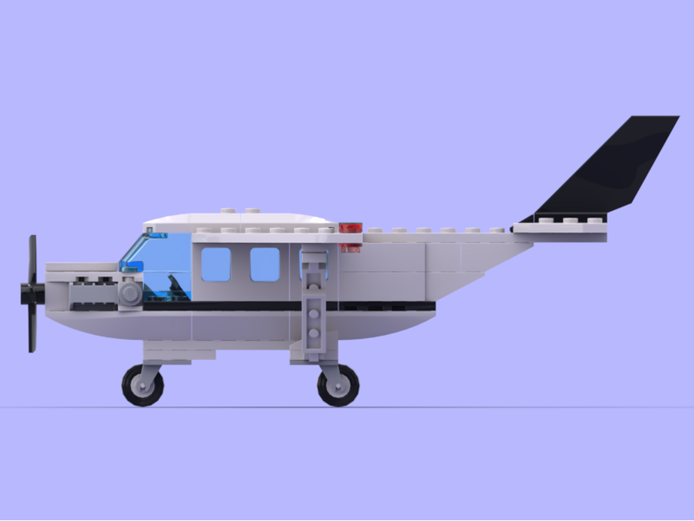 Lego Moc Small Cargo Plane By Earthgirl Rebrickable Build With Lego