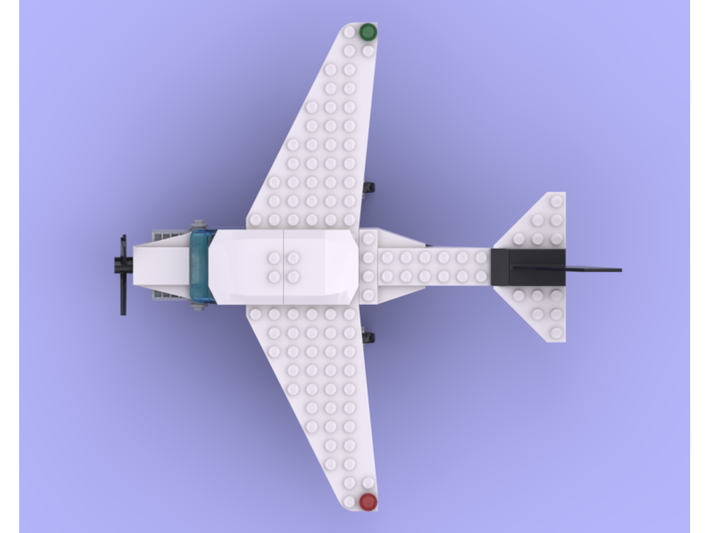 Lego Moc Small Cargo Plane By Earthgirl Rebrickable Build With Lego