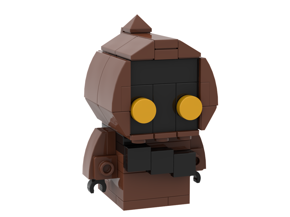 LEGO MOC Jawa BrickHeadz by Imperial_brickz | Rebrickable - Build with LEGO