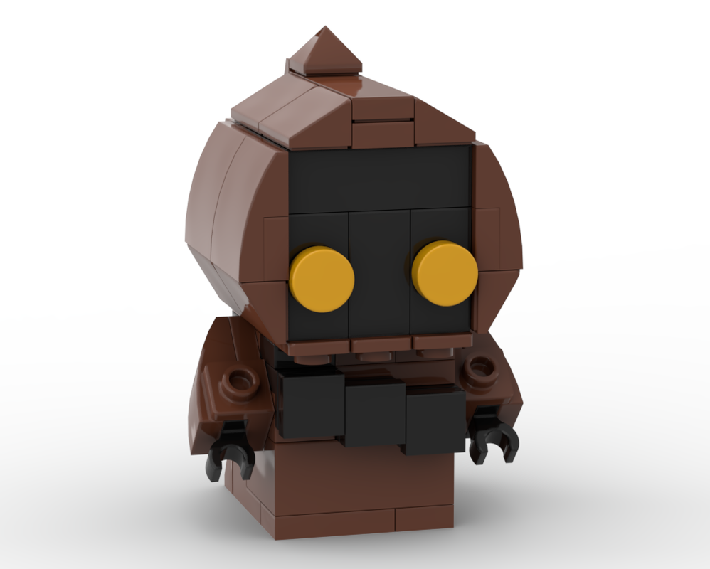 LEGO MOC Jawa BrickHeadz by Imperial_brickz | Rebrickable - Build with LEGO