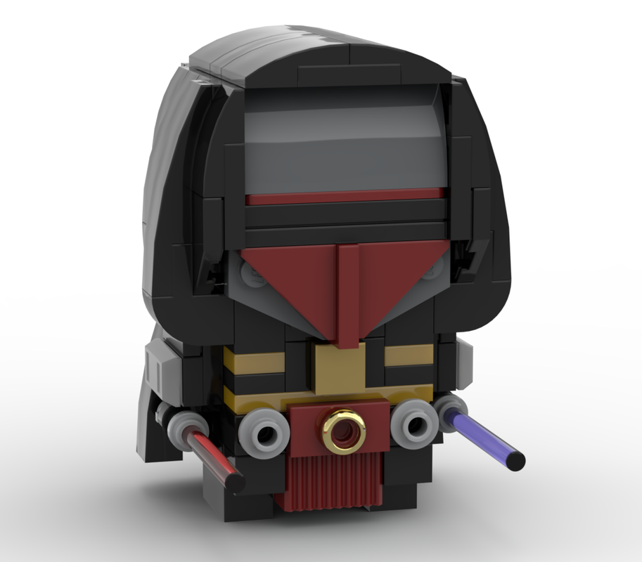 LEGO MOC Darth Revan BrickHeadz by Imperial_brickz | Rebrickable ...