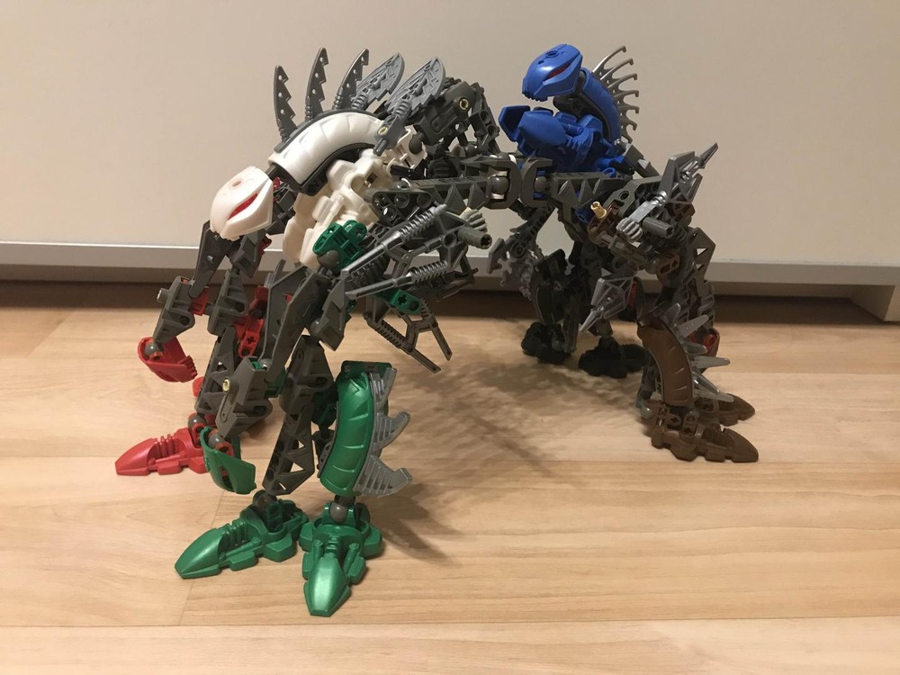 LEGO MOC Rahkshi Nui Combo (using all pieces) by Vahmi | Rebrickable ...