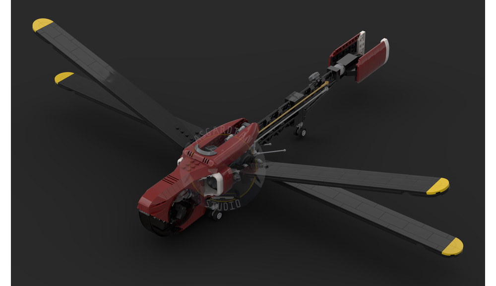 LEGO MOC Dieselpunk Ornithopter by AsgardianStudio | Rebrickable ...