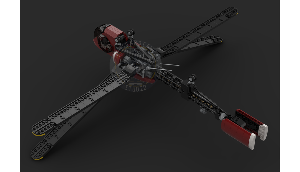 LEGO MOC-194609 Dieselpunk Ornithopter by AsgardianStudio | Rebrickable ...