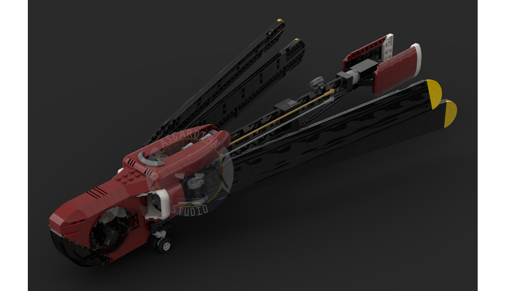 LEGO MOC Dieselpunk Ornithopter by AsgardianStudio | Rebrickable ...