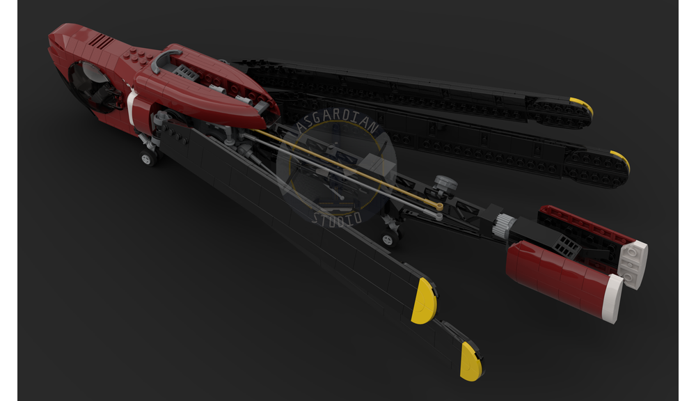 LEGO MOC Dieselpunk Ornithopter by AsgardianStudio | Rebrickable ...