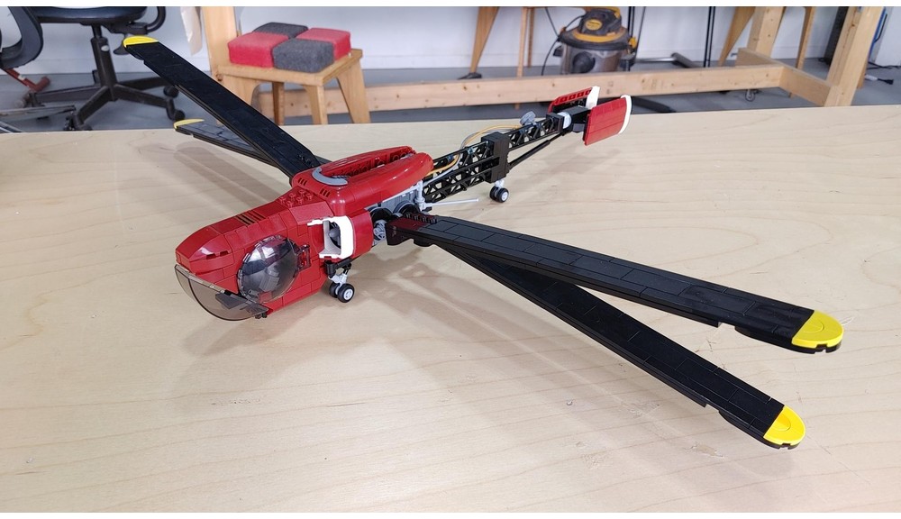 LEGO MOC Dieselpunk Ornithopter by AsgardianStudio | Rebrickable ...