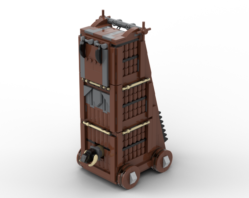 LEGO MOC Medieval siege tower by Mh.bricks | Rebrickable - Build with LEGO