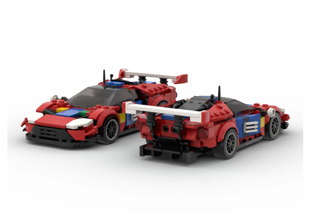Lego Moc Ford Gt 2017 By Basicbuilder23 Rebrickable Build With Lego