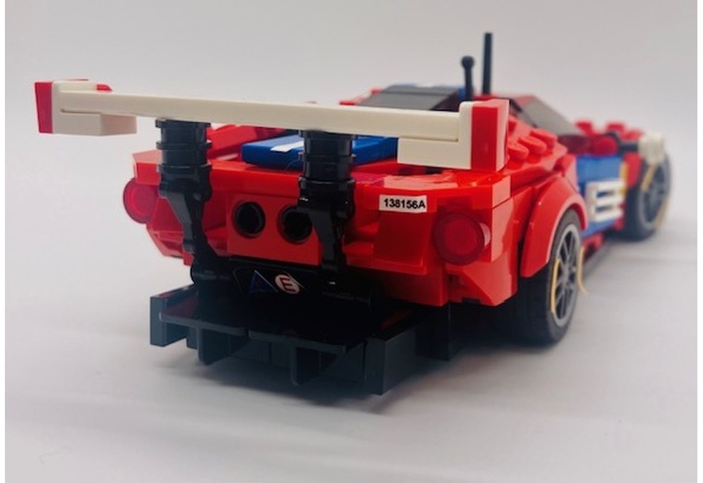 Lego Moc Ford Gt 2017 By Basicbuilder23 Rebrickable Build With Lego