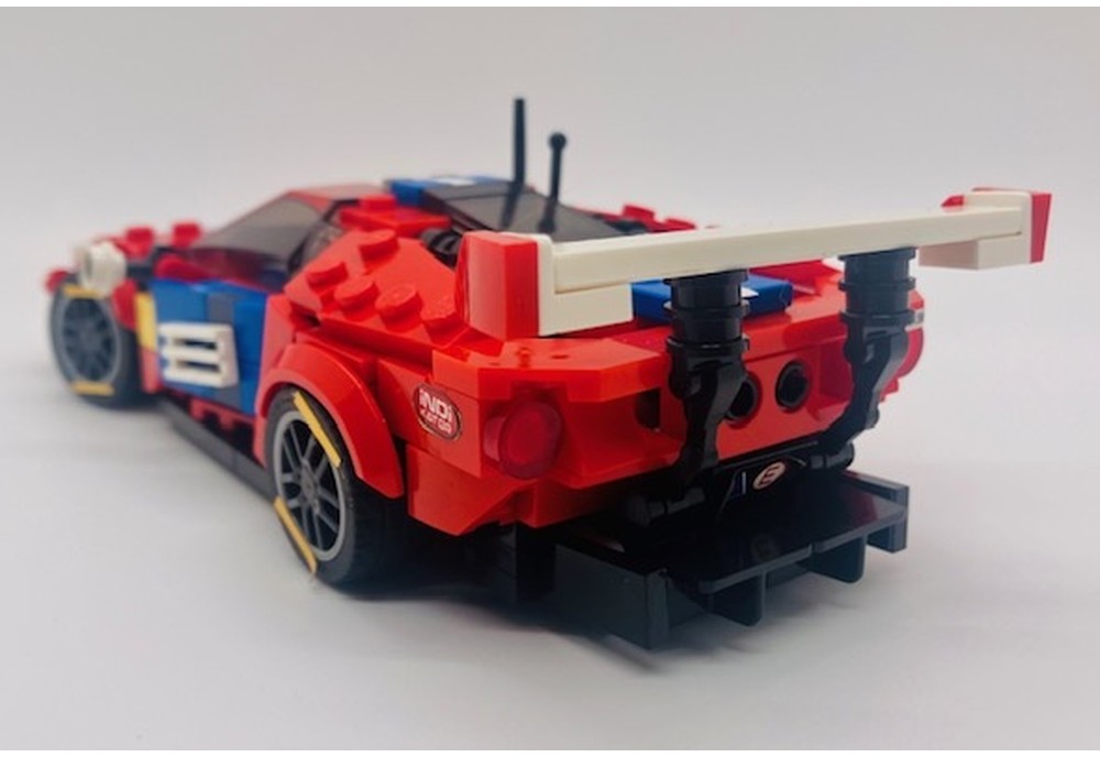 Lego Moc Ford Gt 2017 By Basicbuilder23 Rebrickable Build With Lego