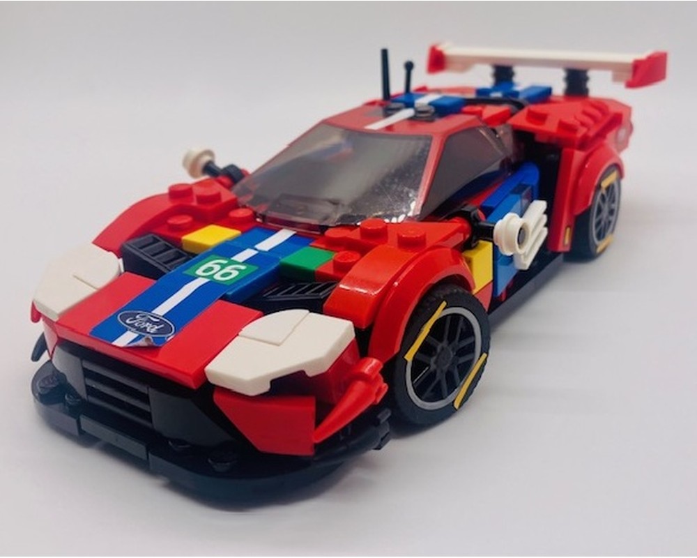 LEGO MOC Ford GT 2017 by BasicBuilder23 | Rebrickable - Build with LEGO