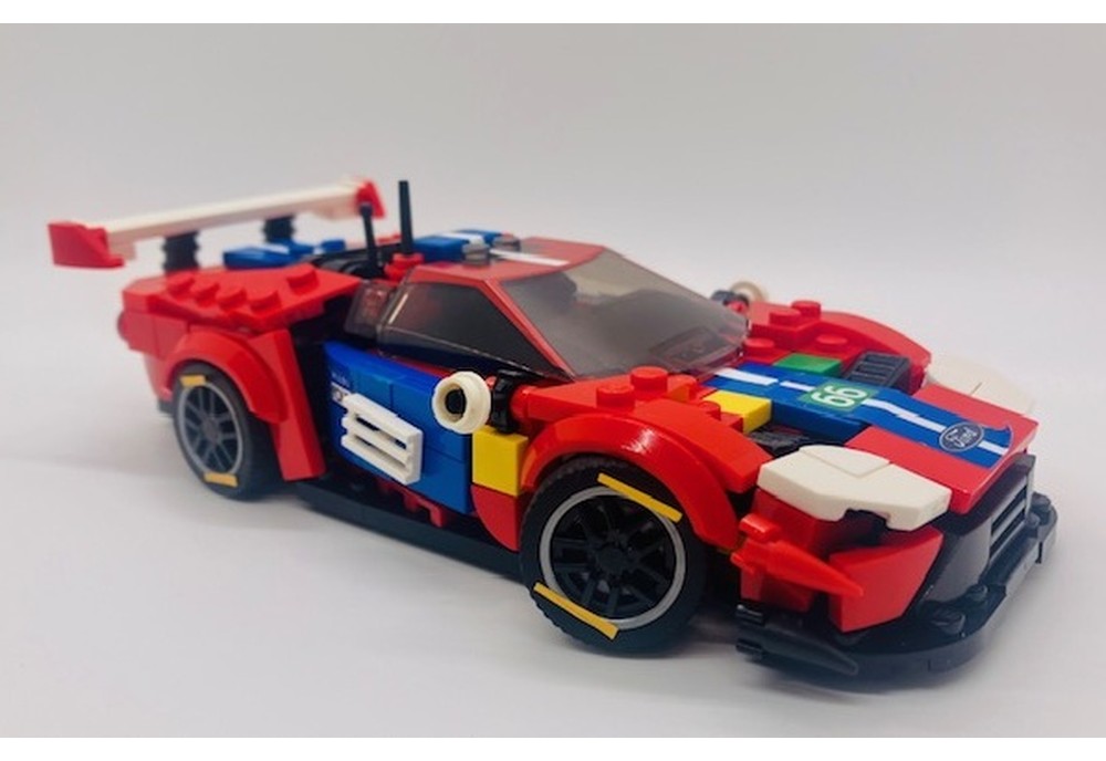 LEGO MOC Ford GT 2017 by BasicBuilder23 | Rebrickable - Build with LEGO