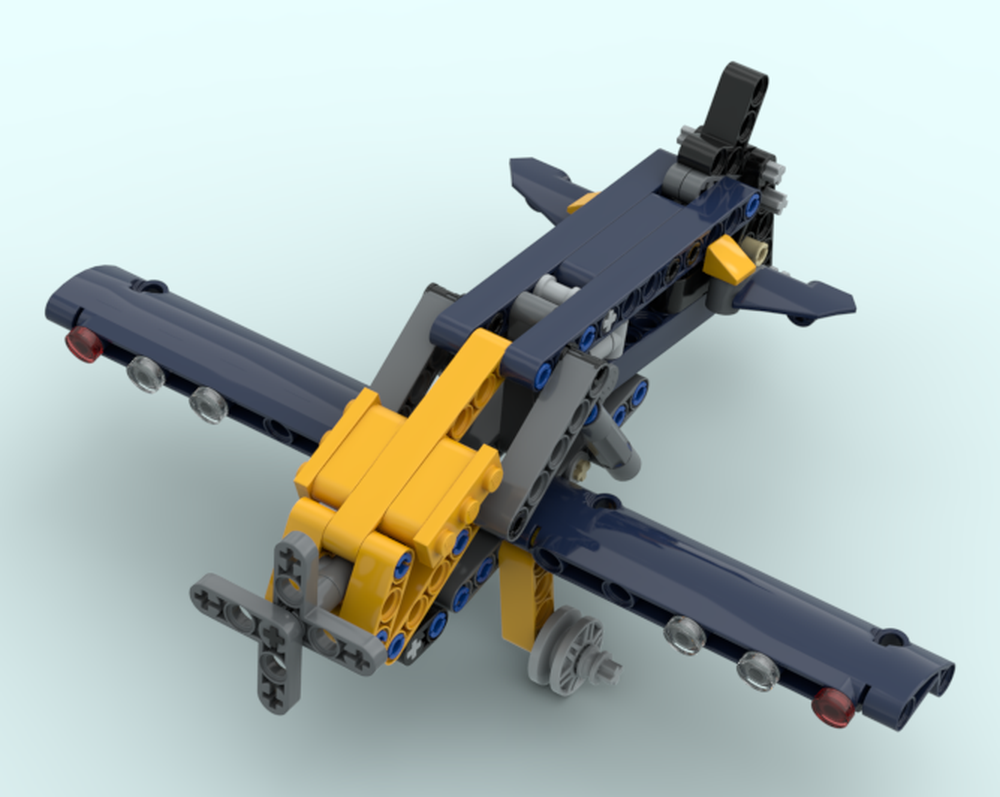 LEGO MOC Plane - Hispano HA-1112 by Miguel Manzo | Rebrickable - Build ...
