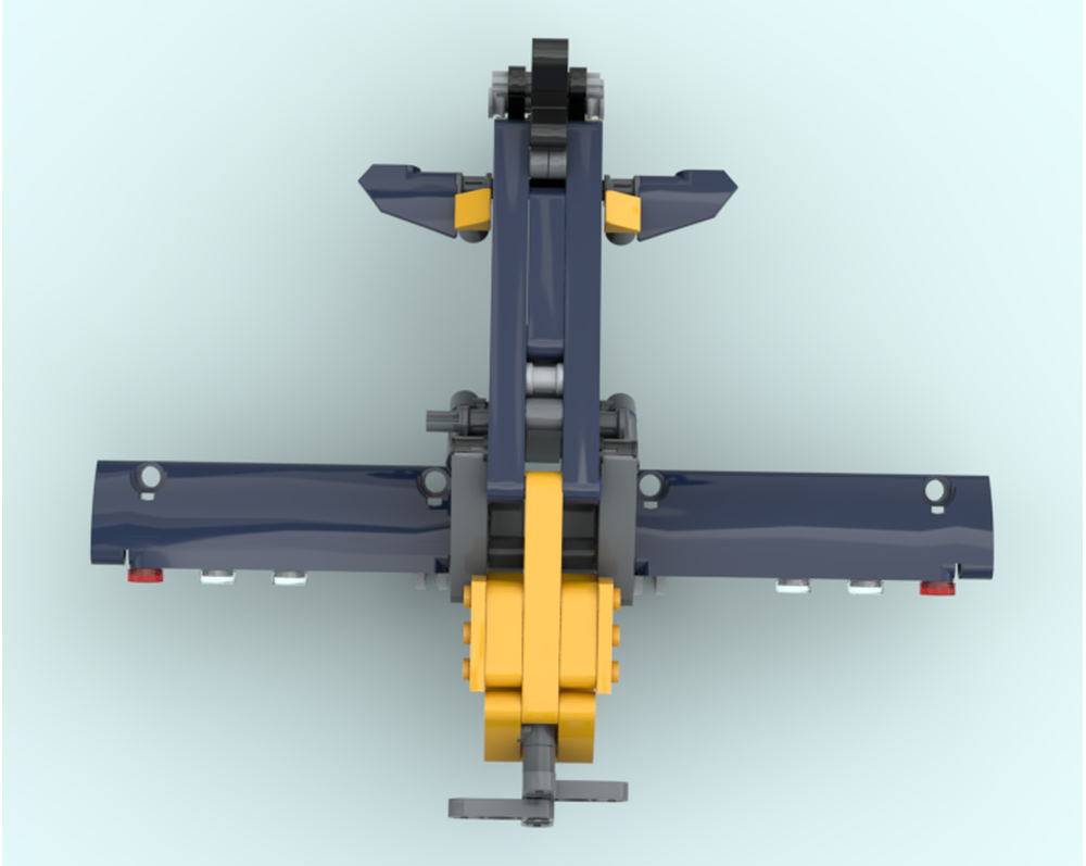 Lego Moc Plane Hispano Ha 1112 By Miguel Manzo Rebrickable Build