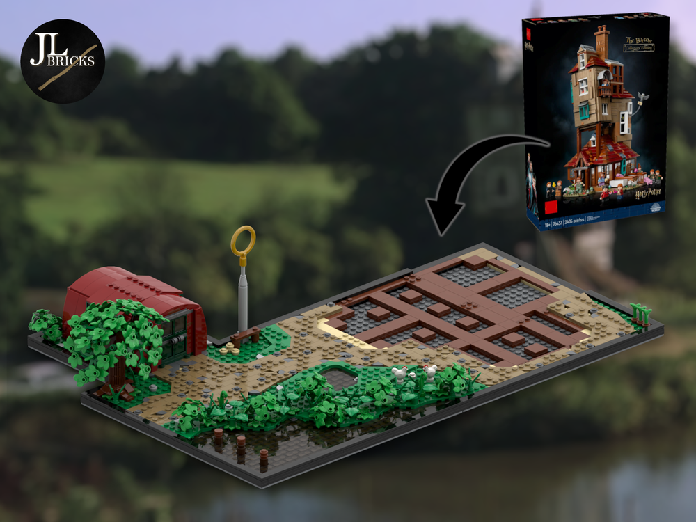 LEGO MOC The Burrow (Collectors' Ed.) Scenery by JL.Bricks ...