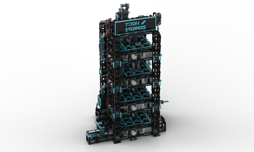 LEGO MOC TRON Steppers by diegobaca | Rebrickable - Build with LEGO