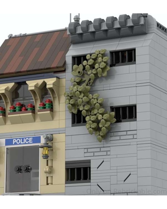 LEGO MOC Police Station by Imperial.Lego | Rebrickable - Build with LEGO