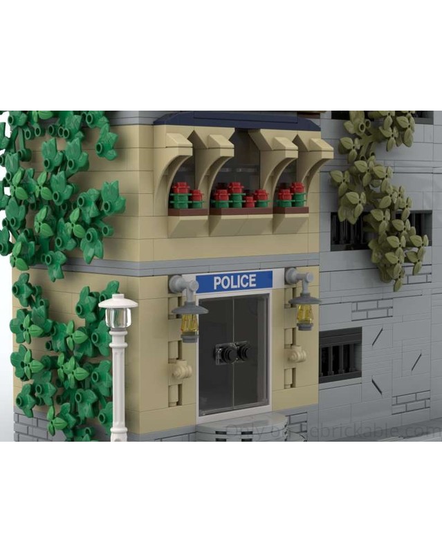 LEGO MOC Police Station by Imperial.Lego | Rebrickable - Build with LEGO