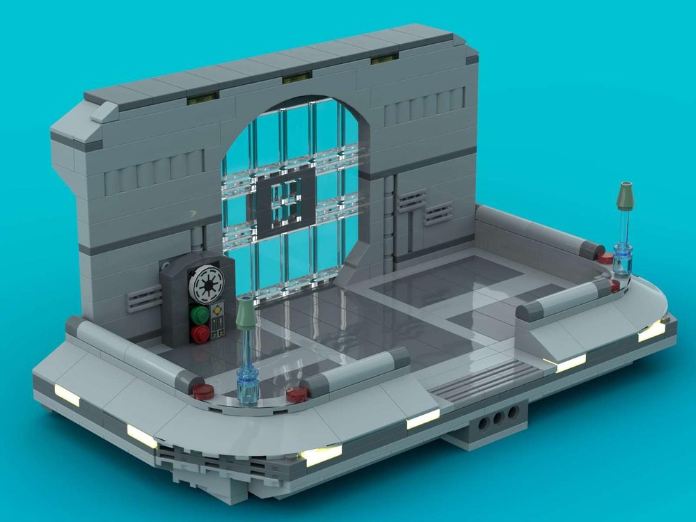 LEGO MOC-194637 Kamino entrance by BaxterBrix | Rebrickable - Build ...