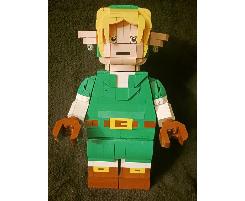 LEGO MOC The Legend of Zelda: Ocarina of Time - Link (Upscaled ...