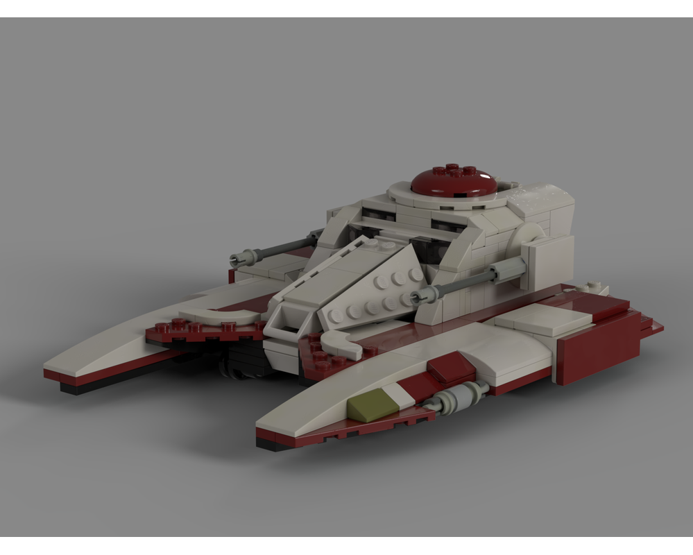 LEGO MOC Republic fighter tank by Garlic_BreadJJ | Rebrickable - Build ...