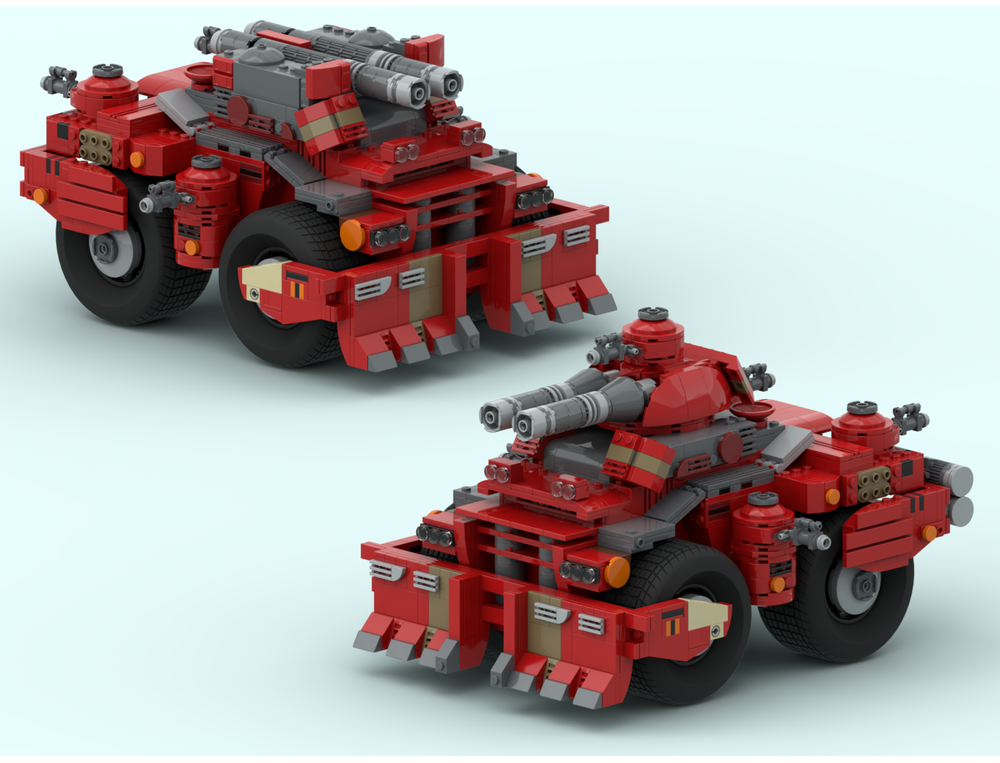 Lego Moc Tundran Territories Battlestation By Lordbritish