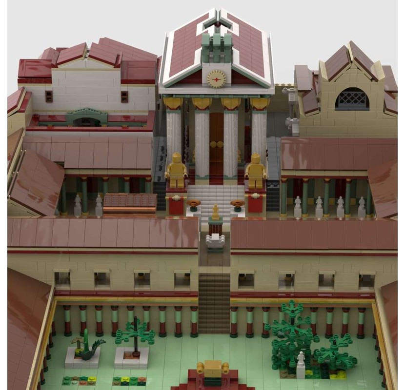 LEGO MOC House of Augustus and the Apollo Temple District by Tarant57 ...