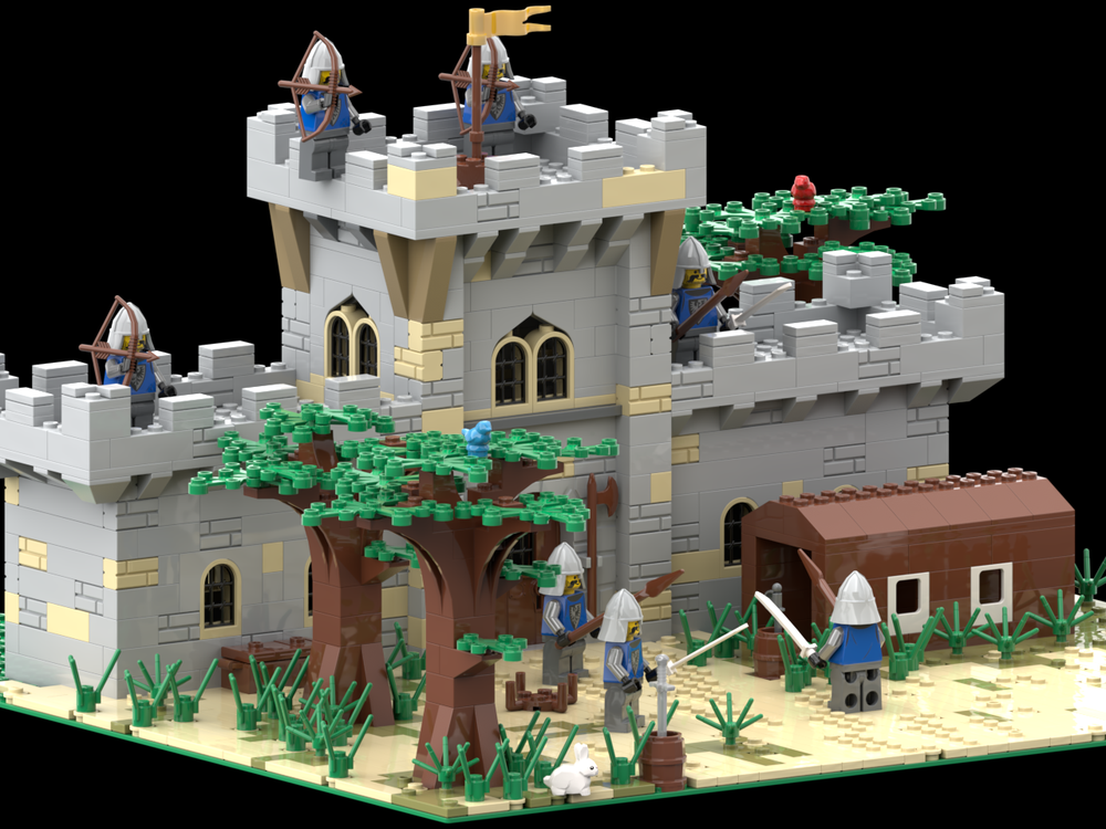 LEGO MOC Medieval outpost by Dor0thy6 | Rebrickable - Build with LEGO