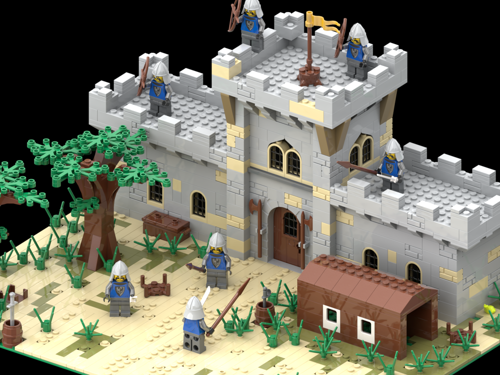 LEGO MOC Medieval outpost by Dor0thy6 | Rebrickable - Build with LEGO
