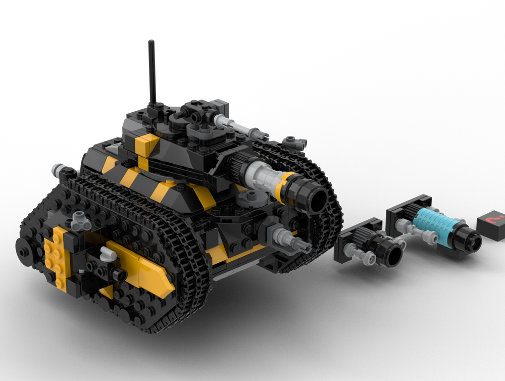 LEGO MOC Warhammer 40k - Leman Russ Battle Tank/Demolisher/Executioner by ...