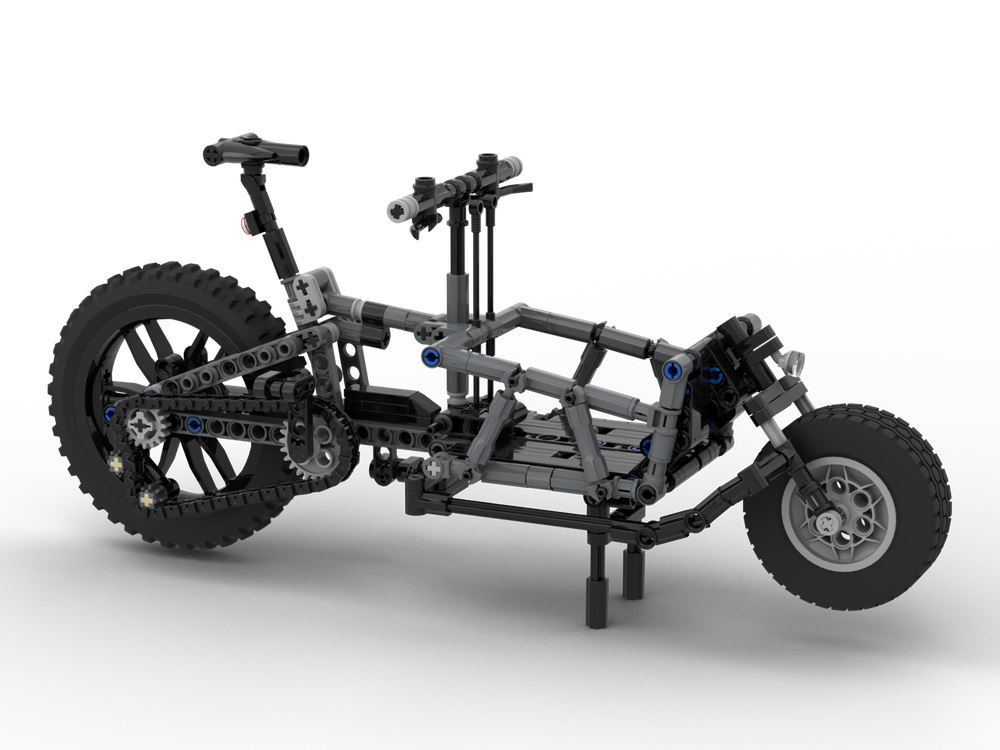 LEGO MOC Riese&Müller Load 60 Cargobike gray by BrickSat | Rebrickable - Build with LEGO