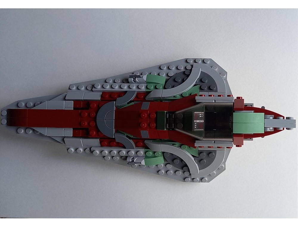 Lego Moc Bobas Delta 7 Alternate Build Of The Set 75312 1 The Slave