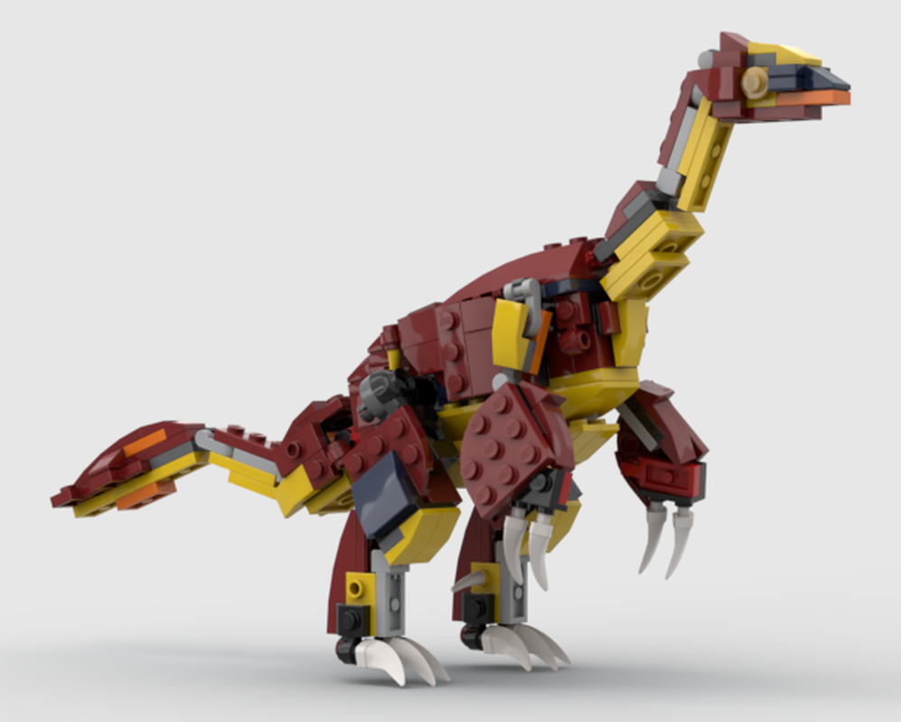 LEGO MOC 2 x 31102 mod therizinosaurus by Ddommark | Rebrickable ...