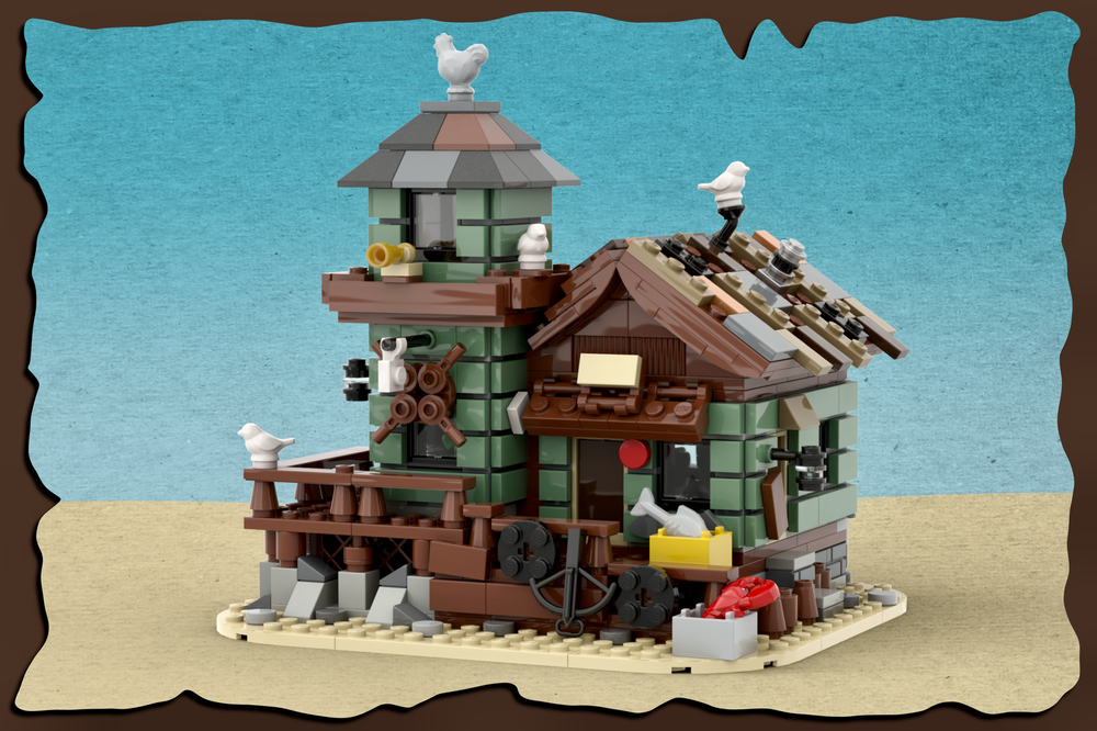 LEGO MOC MOC - Micro Fishing Store by danielbradleyy | Rebrickable ...